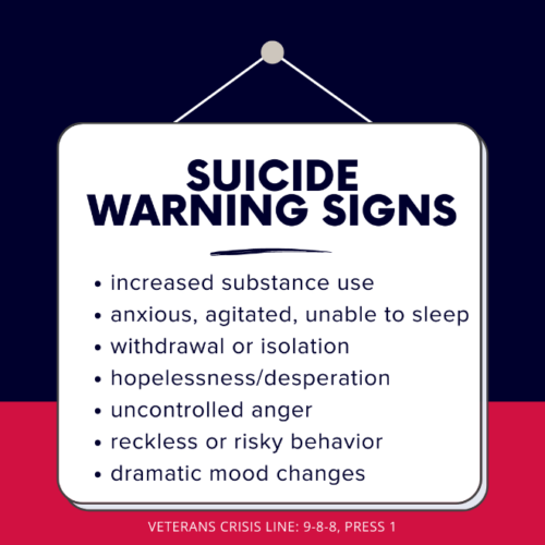 Suicide Warning Signs - Cohen Veterans Network
