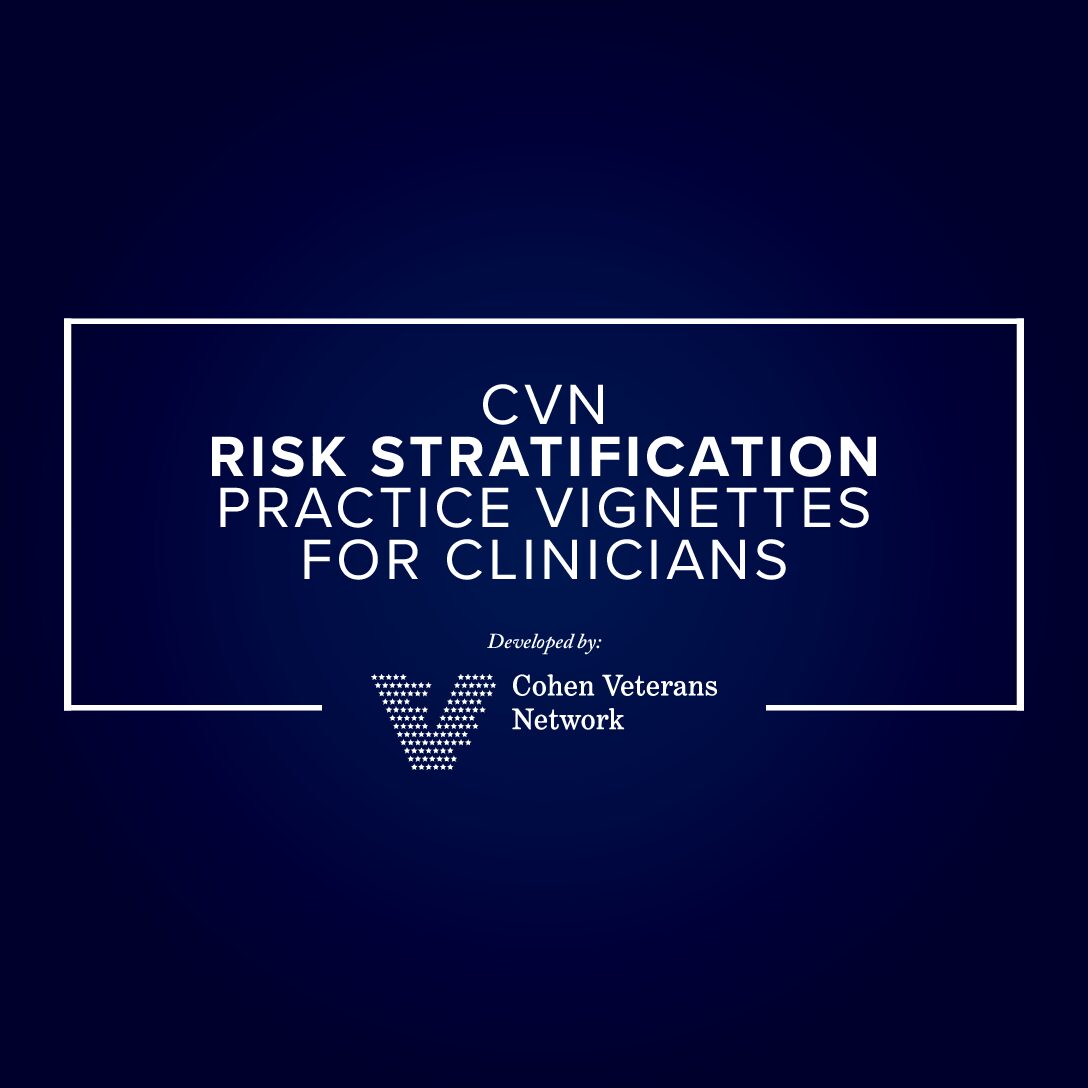 Suicide Risk Stratification - Cohen Veterans Network